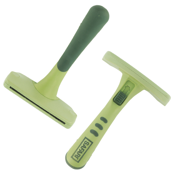Safari Cat Self-Cleaning Shed Magic De-Shedding Tool Med - Pan Pacific Pet