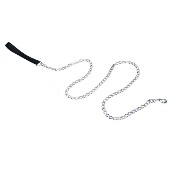 Titan X-Hvy Chain Leash 4.0 mm x 6' Black - Pan Pacific Pet