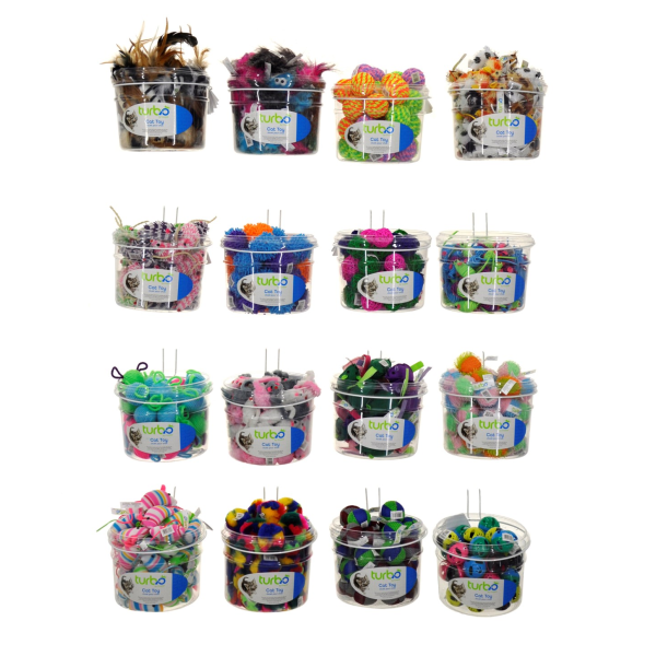 Turbo Bulk Cat Toy Wall Display - Pan Pacific Pet