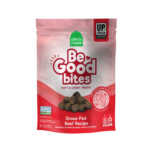 Open Farm Dog Treats Be Good Bites Beef 6 oz - Pan Pacific Pet