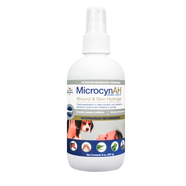MicrocynAH Skin Care Hydrogel Spray 8 oz - Pan Pacific Pet